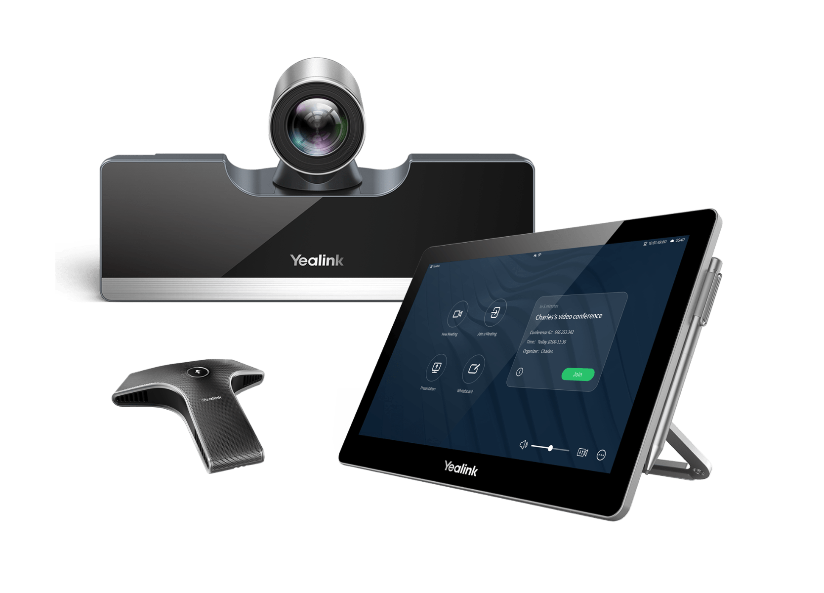 Yealink VC500 (VC500-VCM-CTP-VCH) Solution de Visioconférence - Infomall